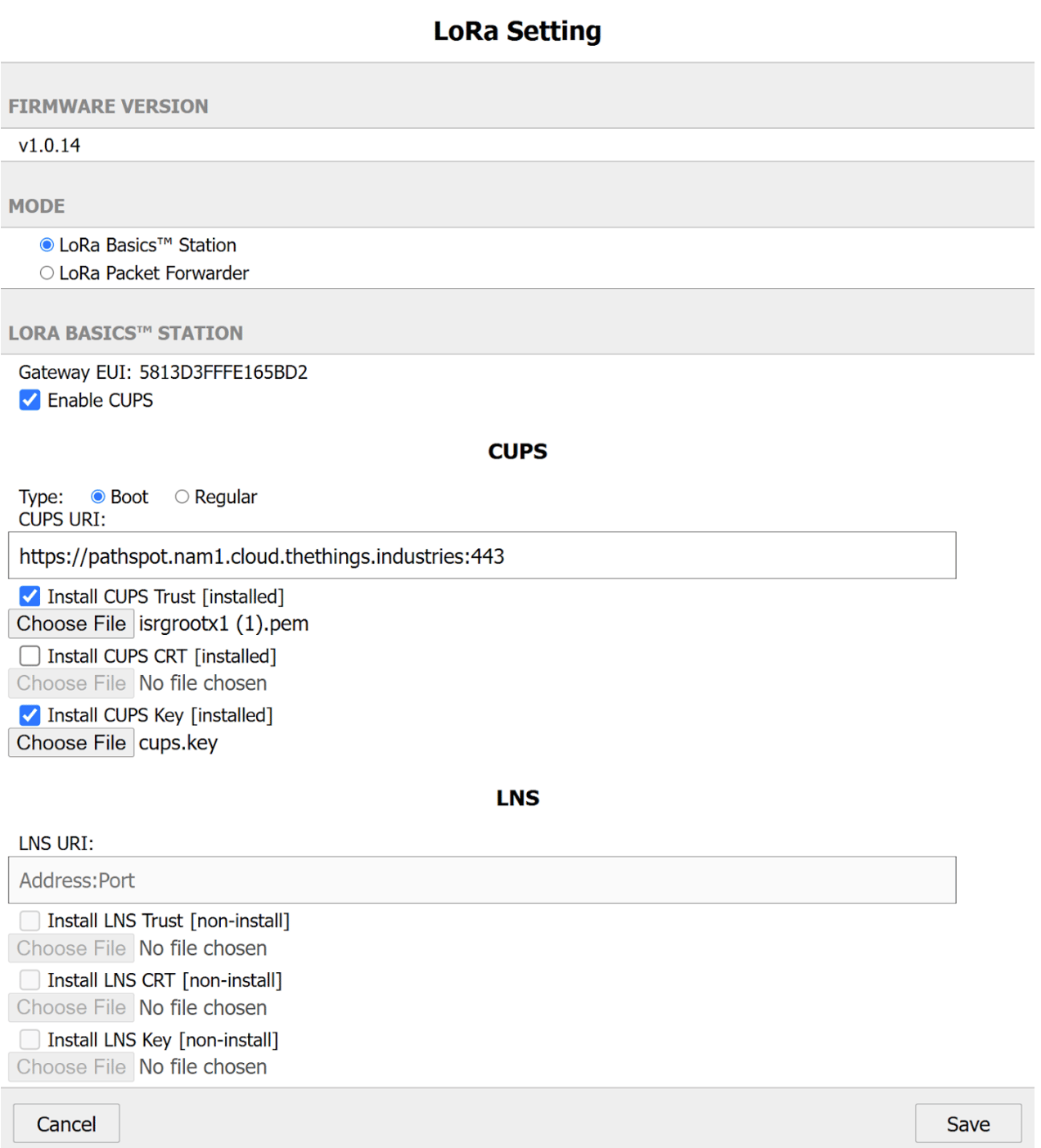 LoRaWAN Gateway: Full Configuration Guide
